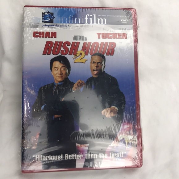 Media | New Rush Hour 2 Dvd Chris Tucker Jackie Chan Infinifilm Action ...